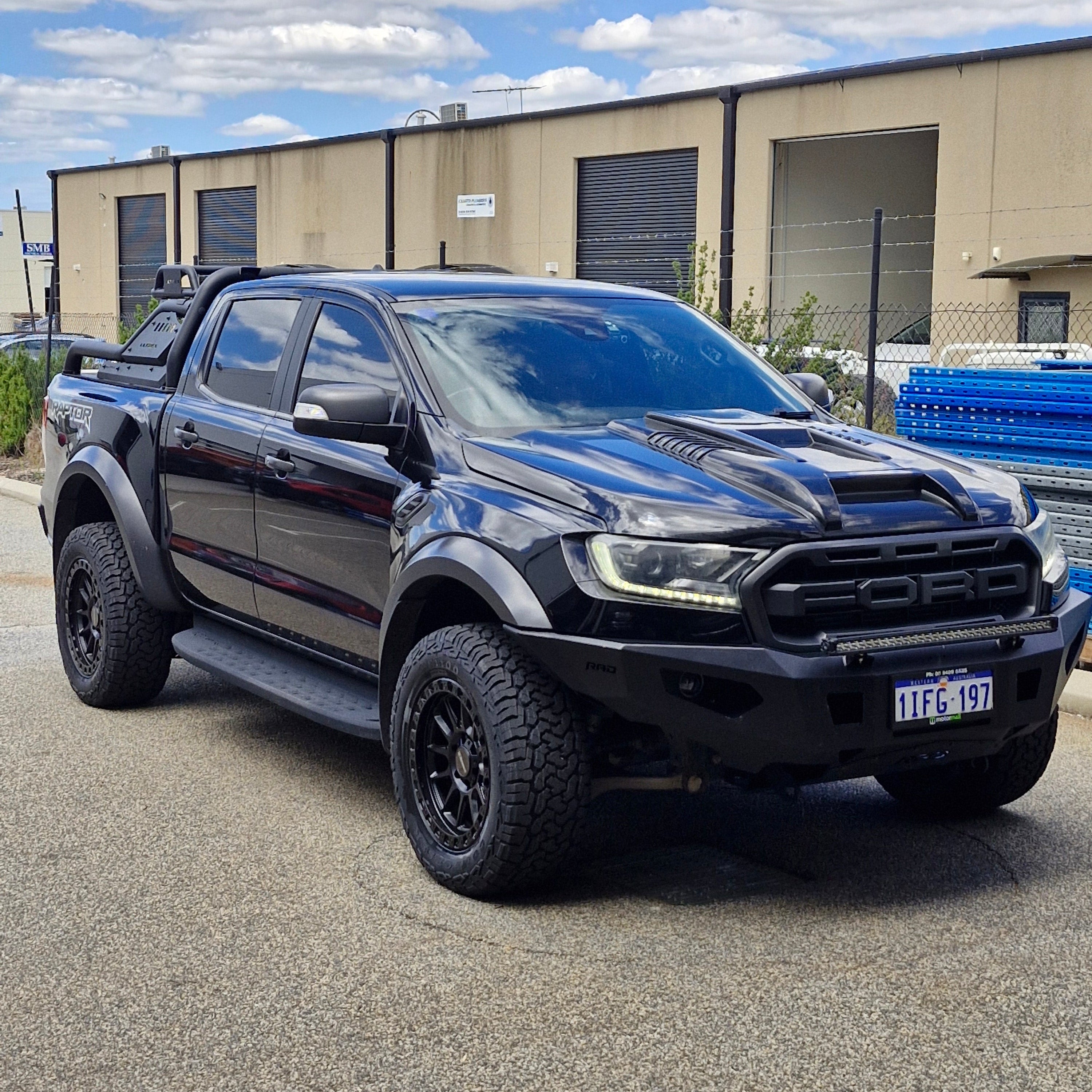 Ford Ranger Raptor PX- D-Speed XT-1 18x9 18P – Dspeed Performance Wheels